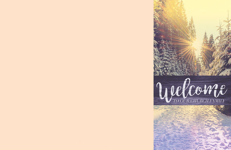 Scenic Light Winter Bulletin - Church Bulletins - Outreach Marketing