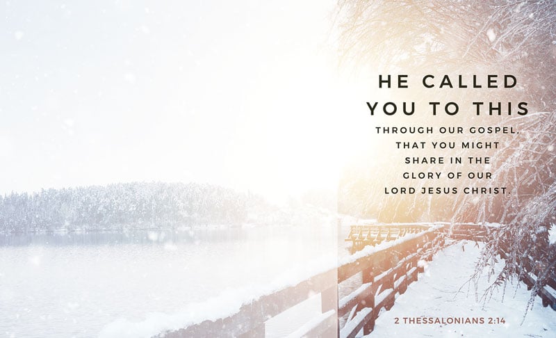 Discipleship Verses Winter Bulletin - Church Bulletins - Outreach Marketing