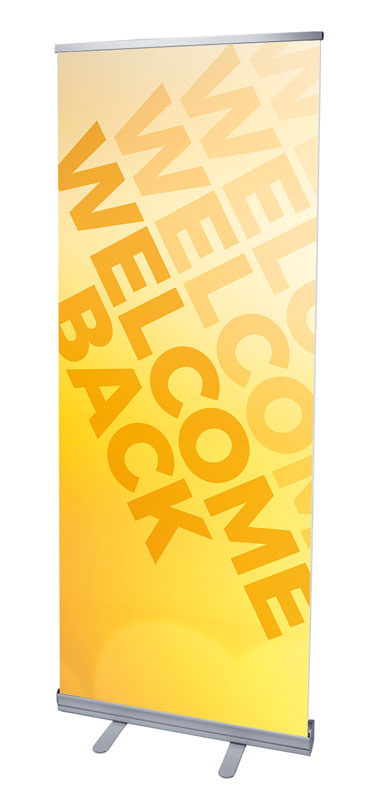 Welcome Back Yellow Banner - Church Banners - Outreach Marketing